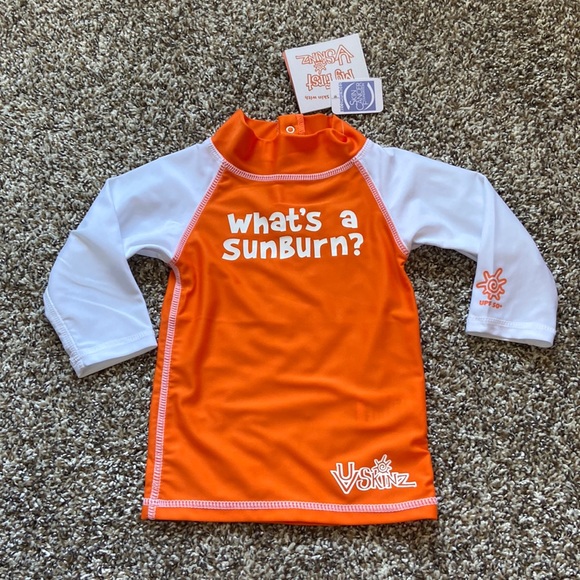 Uv Skinz | Swim | Nwt Uv Skinz Rash Guard Upf 5 Sun Protection Swim ...